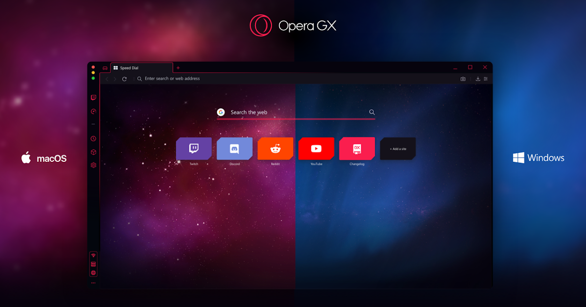 Opera GX Gaming Browser disponibile anche per macOS
