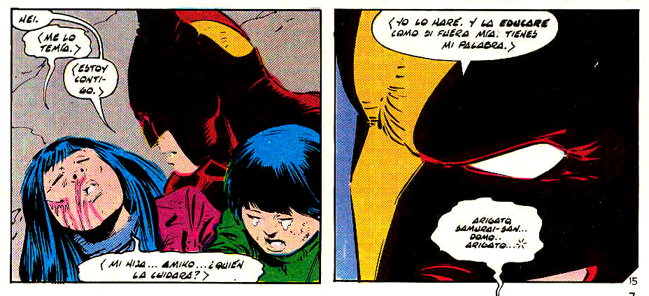 OS QUADRINHOS: WOLVERINE E MARIKO