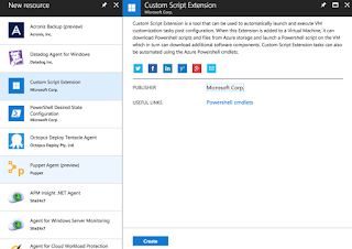 Adding Custom Script Extension In Azure Virtual Machine - Viknaraj