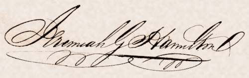 Observations from a simple life: Jeremiah G Hamilton: a mystery lost in ...