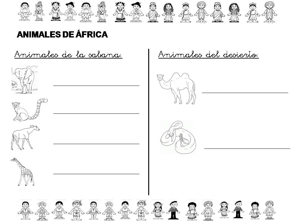 PROYECTO VIAJEROS POR EL MUNDO - ÁFRICA