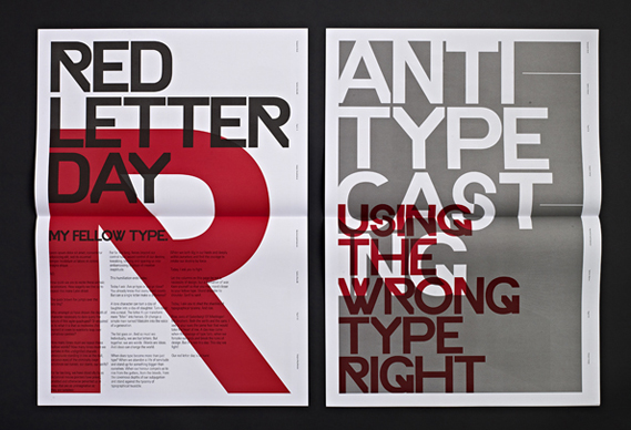 Awesome Graphics Blog: Typography in Posters and Magazines
