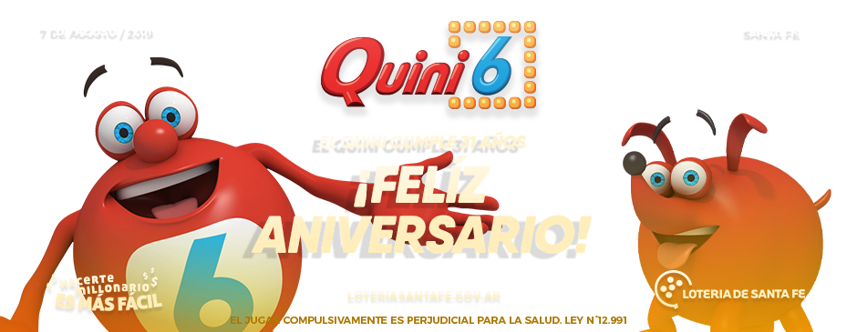 Quini 6 Logo / Un Chaqueno Se Llevo Mas De 33 Millones En El Quini 6 La ...