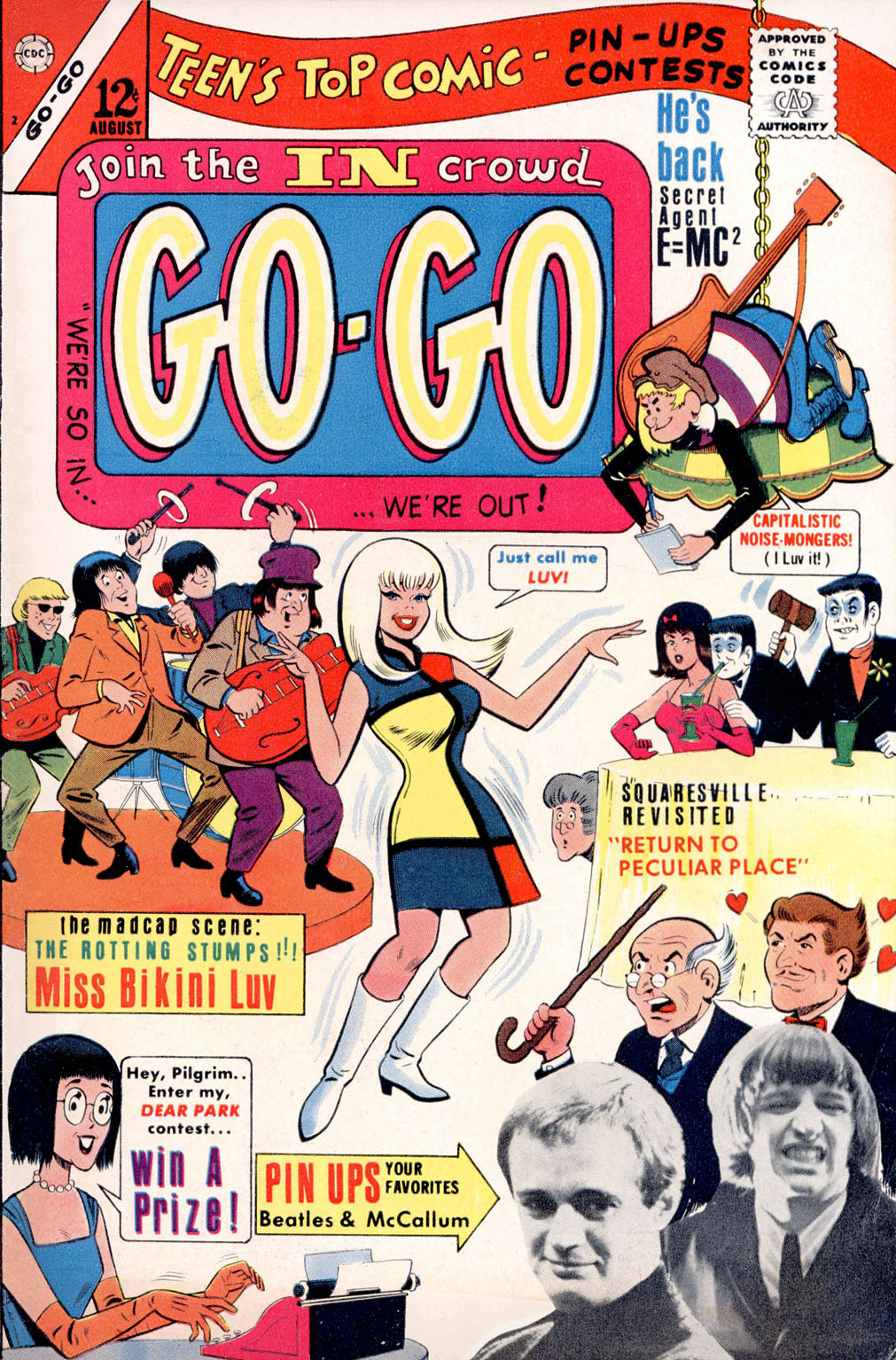 Old-fashioned Comics: Go-Go (#1 - #9) 1966 - 1967 Complete Series ...