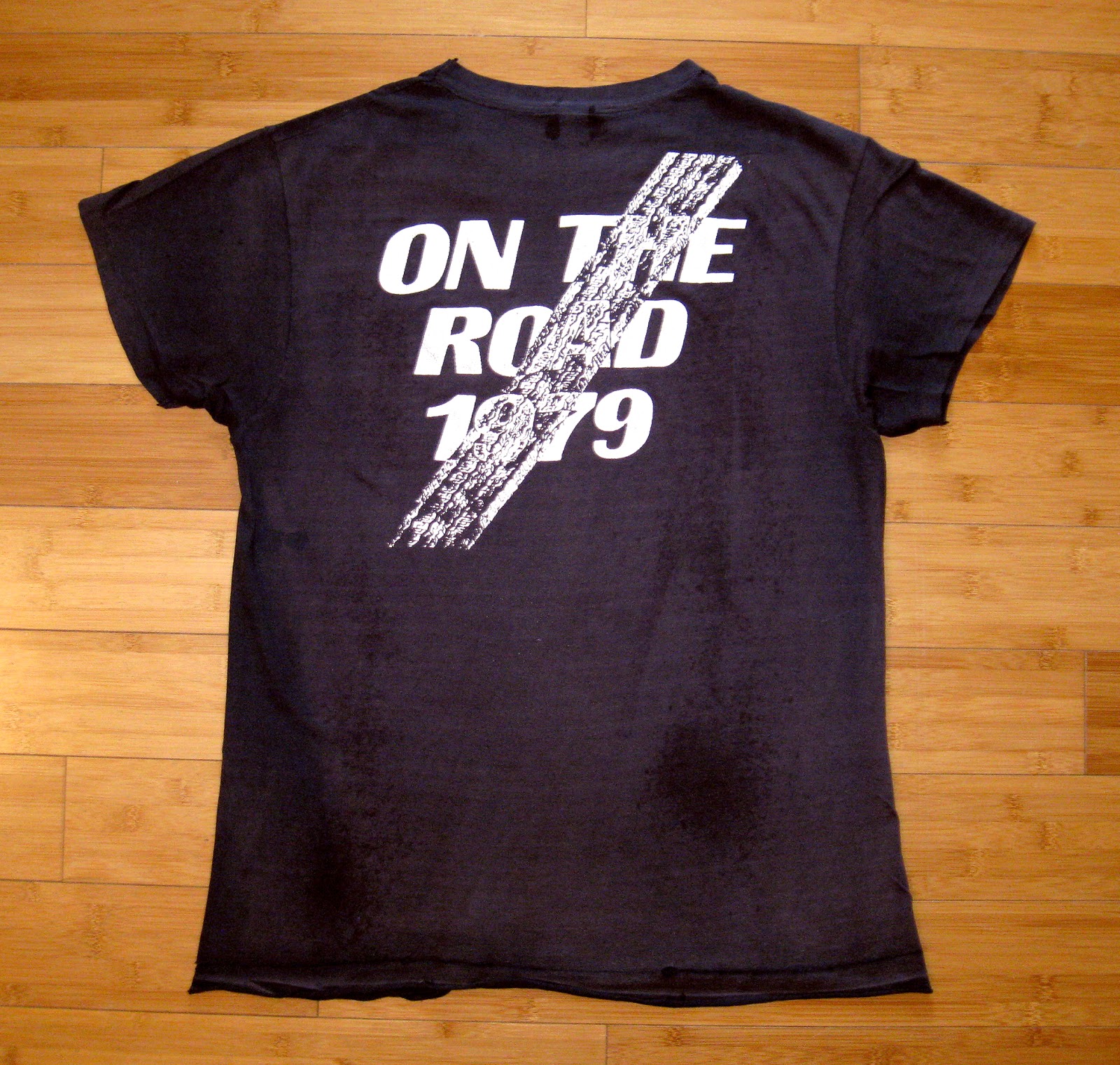 Wörn75: Vintage 1979 The Cars "Candy-O" Drive America Tour T-Shirt