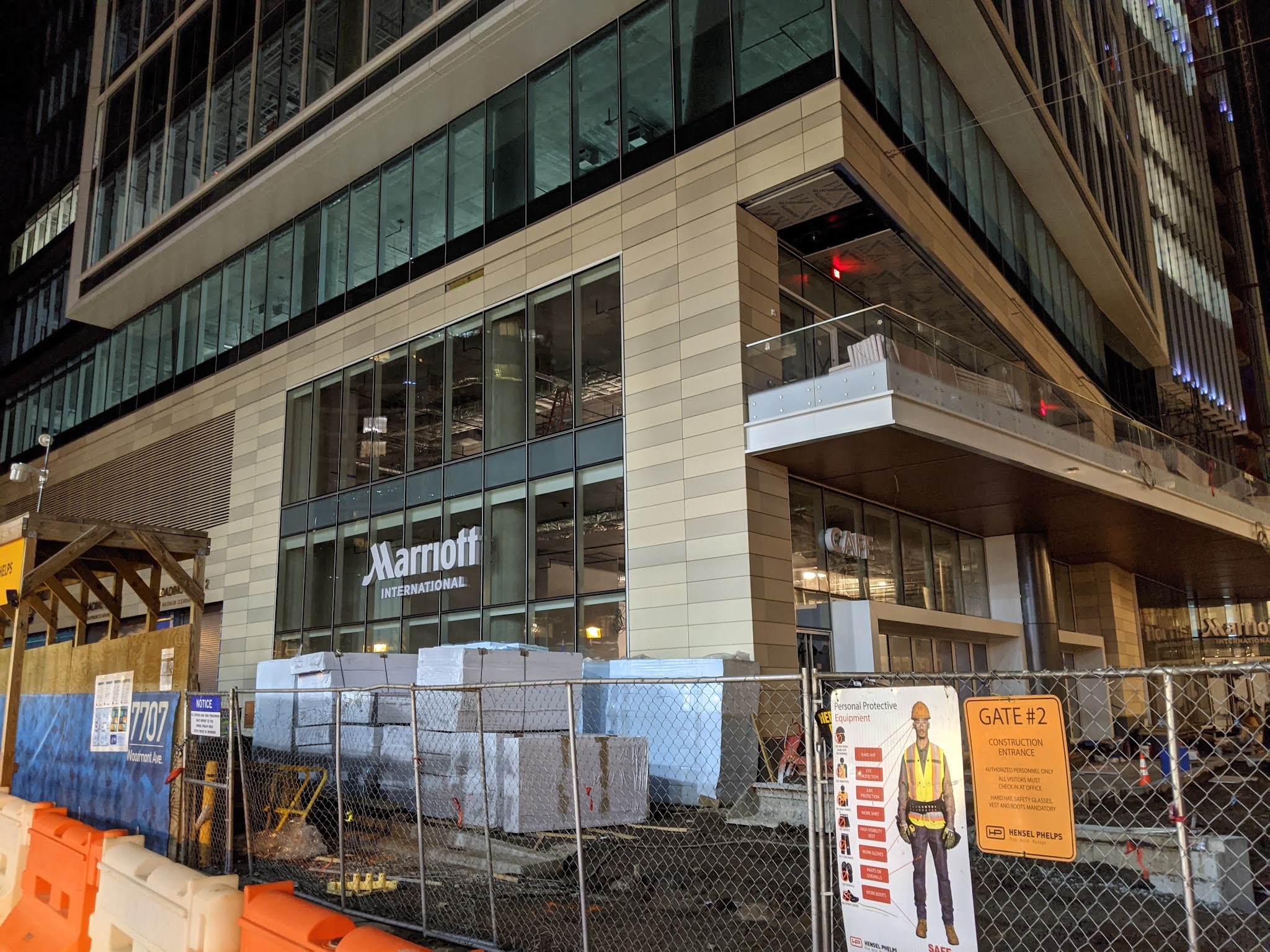 Robert Dyer @ Bethesda Row: More signage installed at Marriott HQ in ...