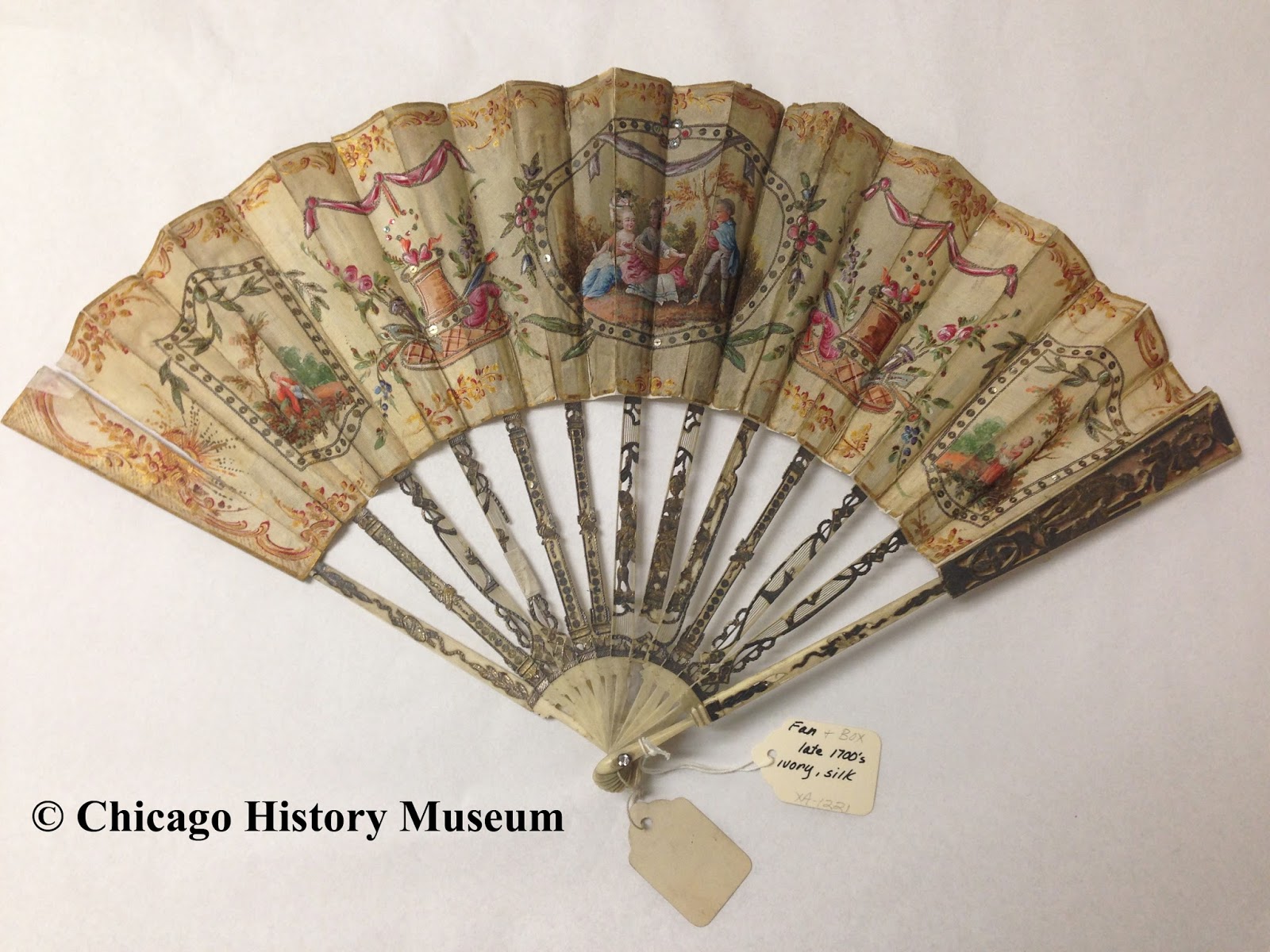 Eighteenth-Century Fans at the Chicago History Museum - The Fashion ...