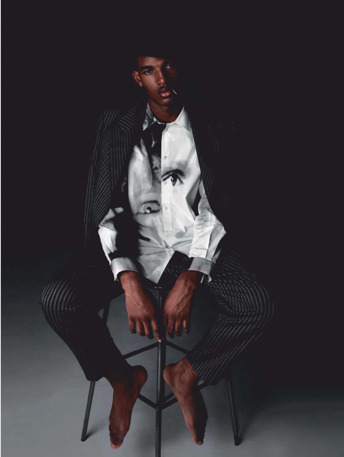 Reece Nelson para L'Officiel Hommes Italia en fotos de Ricardo Gomes