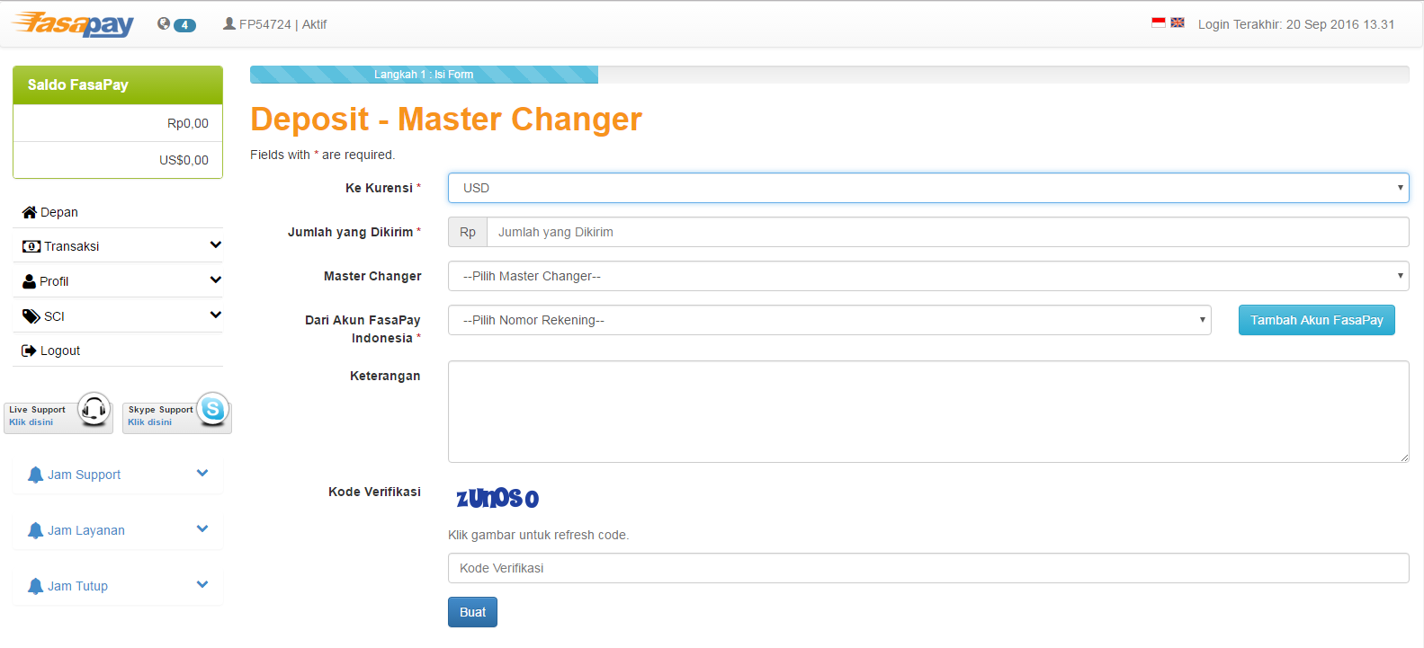 Solusi aman deposit ke akun FASAPAY tanpa melalui Money Changer | iPRO ...