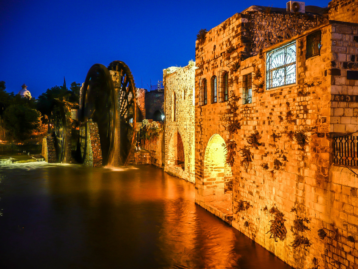 ไปไหนดี ที่เที่ยว เมืองฮามะดินแดนกังหันน้ำแห่งประเทศซีเรีย - Once in ...