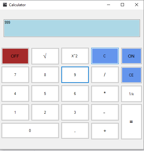 Calculator C# project | ZR Saimun