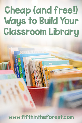 Cheap (and free!) Ways to Build Your Classroom Library | Fifth in the ...