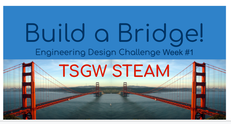 Week #1 Engineering Design Challenge: Build a Bridge!