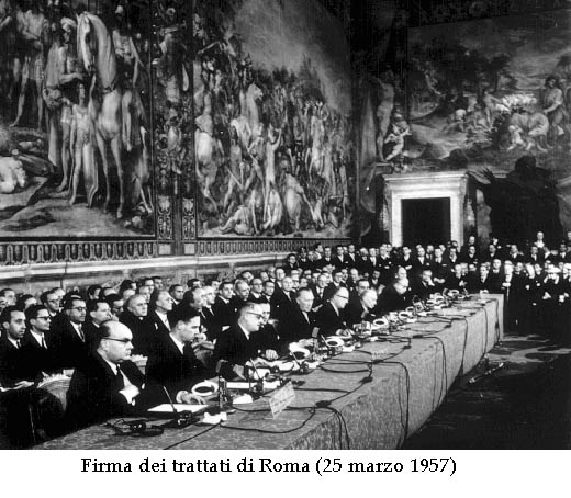 Almanacco del 1957: I Trattati di Roma