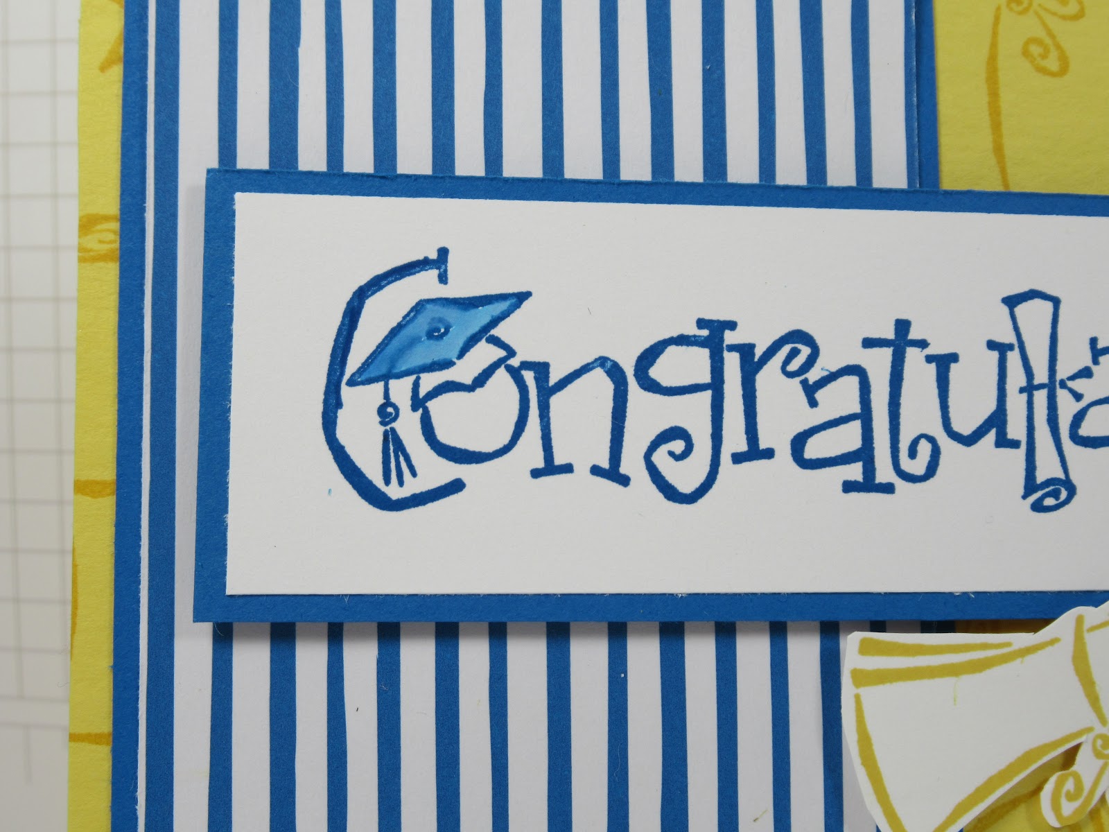 Personally Yours: Stampin' Up! Graduation Cards - University of Delaware