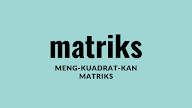 Mengkuadratkan Sebuah Matriks - Matematika SMA