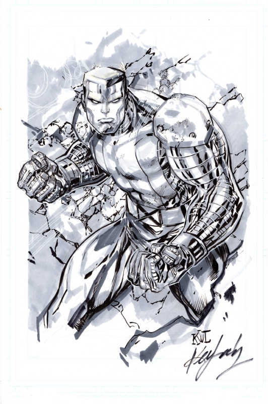 Marvel Comics of the 1980s: Colossus by Ken Lashley