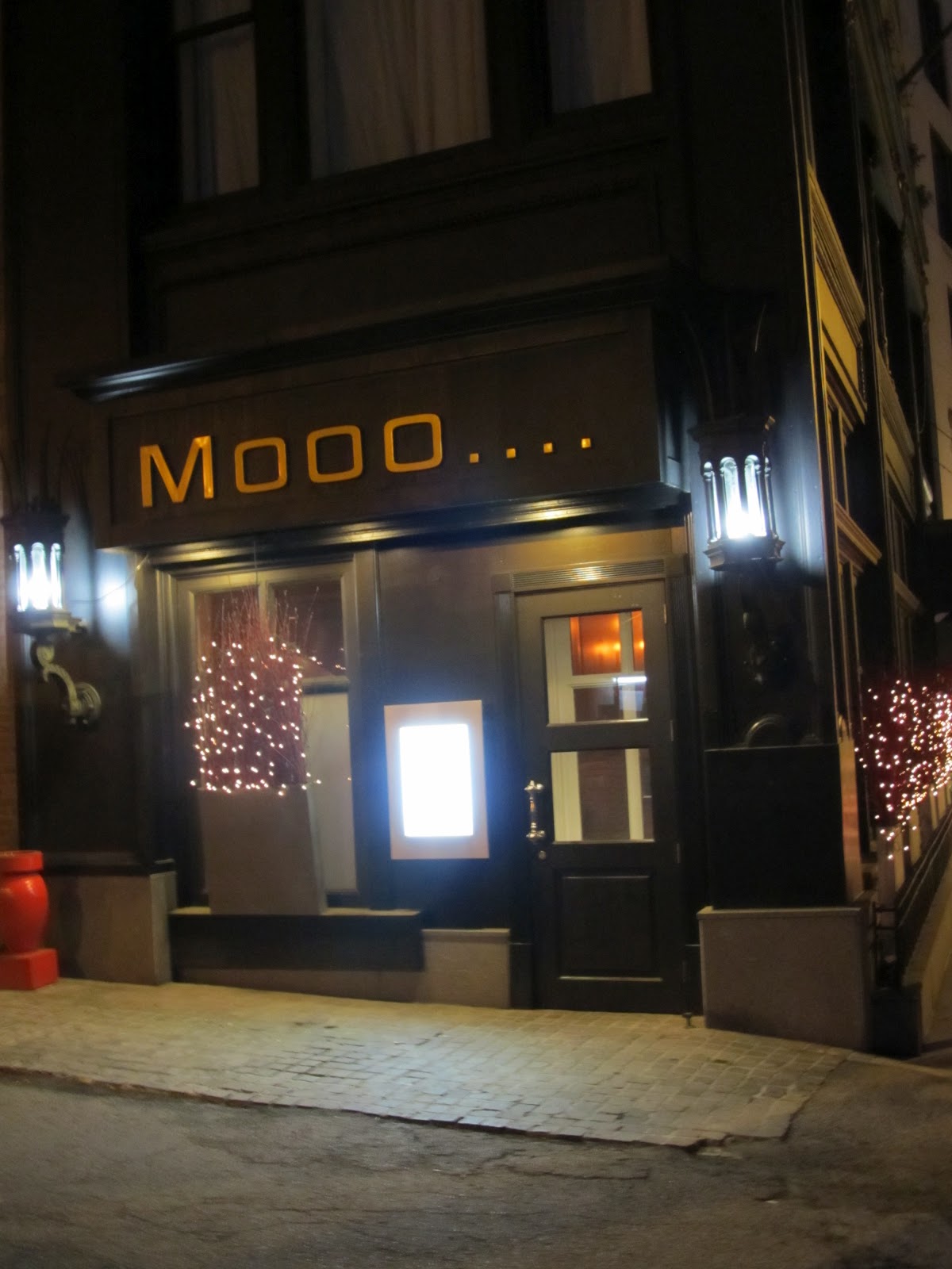 The Boston Foodie: Dinner At Mooo