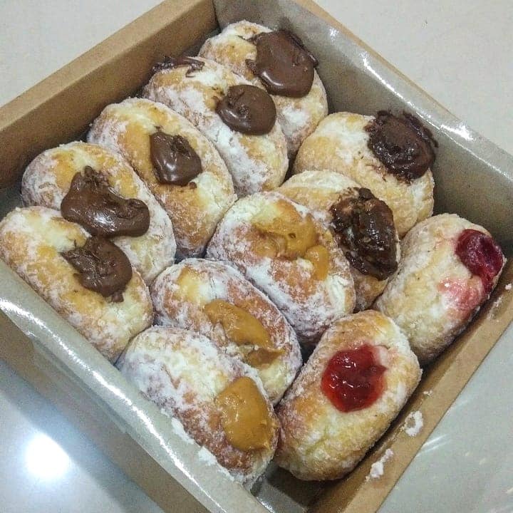 My Life & My Loves ::.: Biscoff + Mango Cheese Cake & Bomboloni sedap !!!