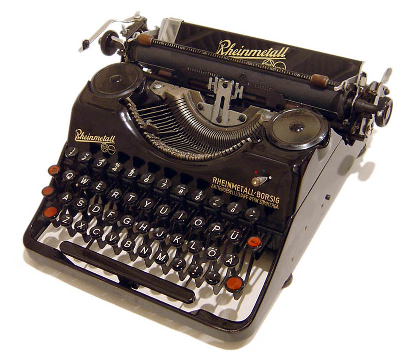 oz.Typewriter: Rheinmetall Portable Typewriters