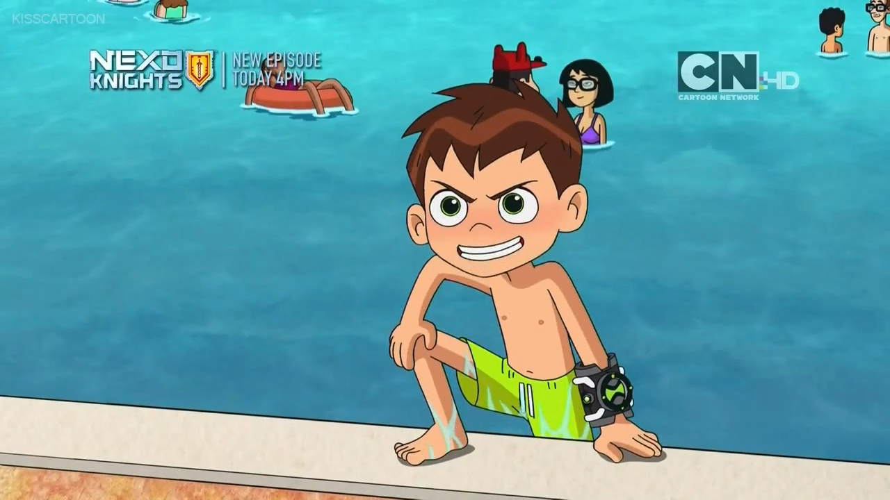 Shirtless Drawn Cartoon Boys: Ben Tennyson