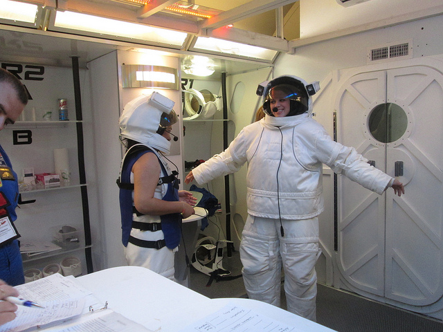 Kelly & Tackett @ Space Camp