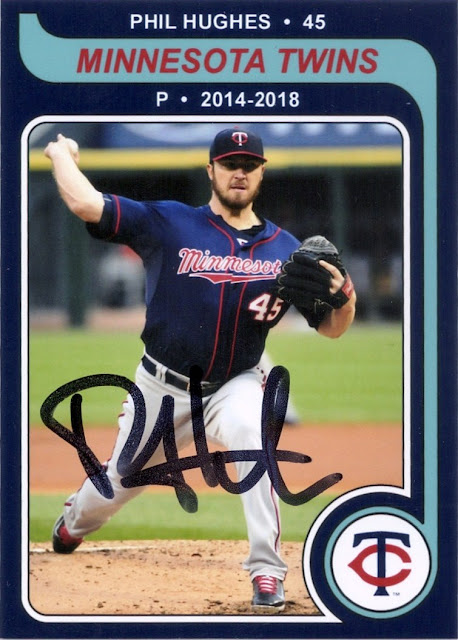 Minnesota Sports Autograph Project: PHIL HUGHES