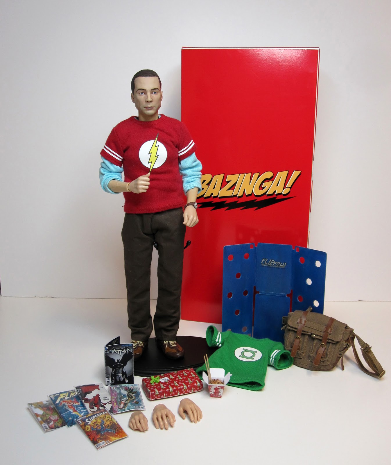 Greggo's customs and paint work: 1:6 Scale Custom Sheldon Cooper Full ...