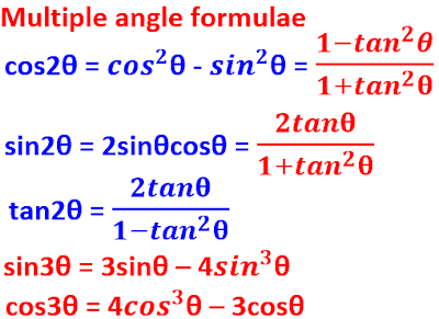 Easiest way to remember trigonometric formula