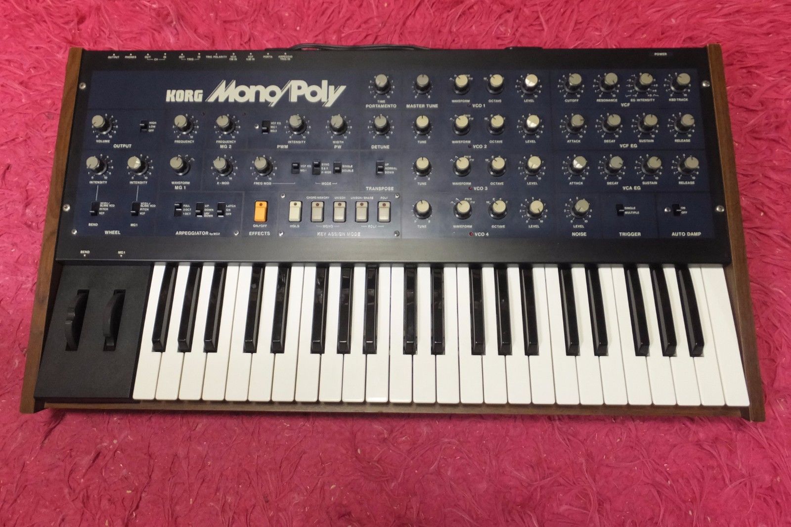 MATRIXSYNTH: KORG MONO/POLY SN 371172