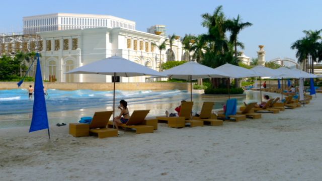 The Grand Resort Deck at Galaxy Macau
