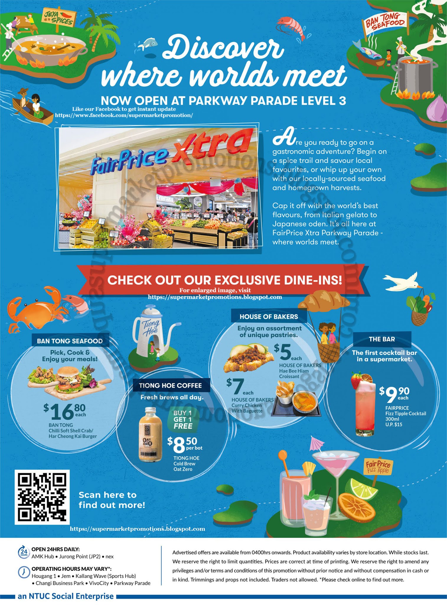 NTUC FairPrice Xtra Parkway Parade Dine-Ins Exclusive Promotion 14 ...