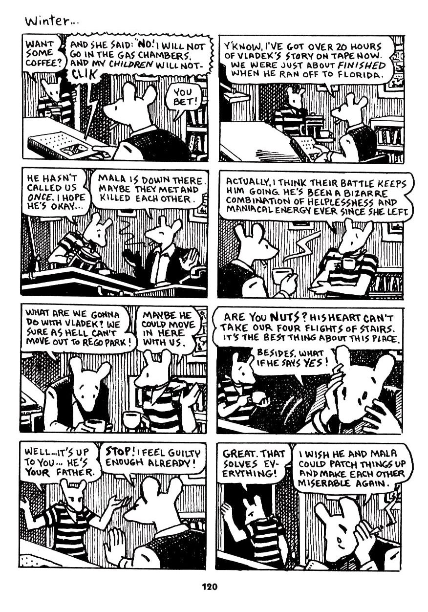 Black & White and Bronze!: Maus: A Survivor's Tale. And Here My ...