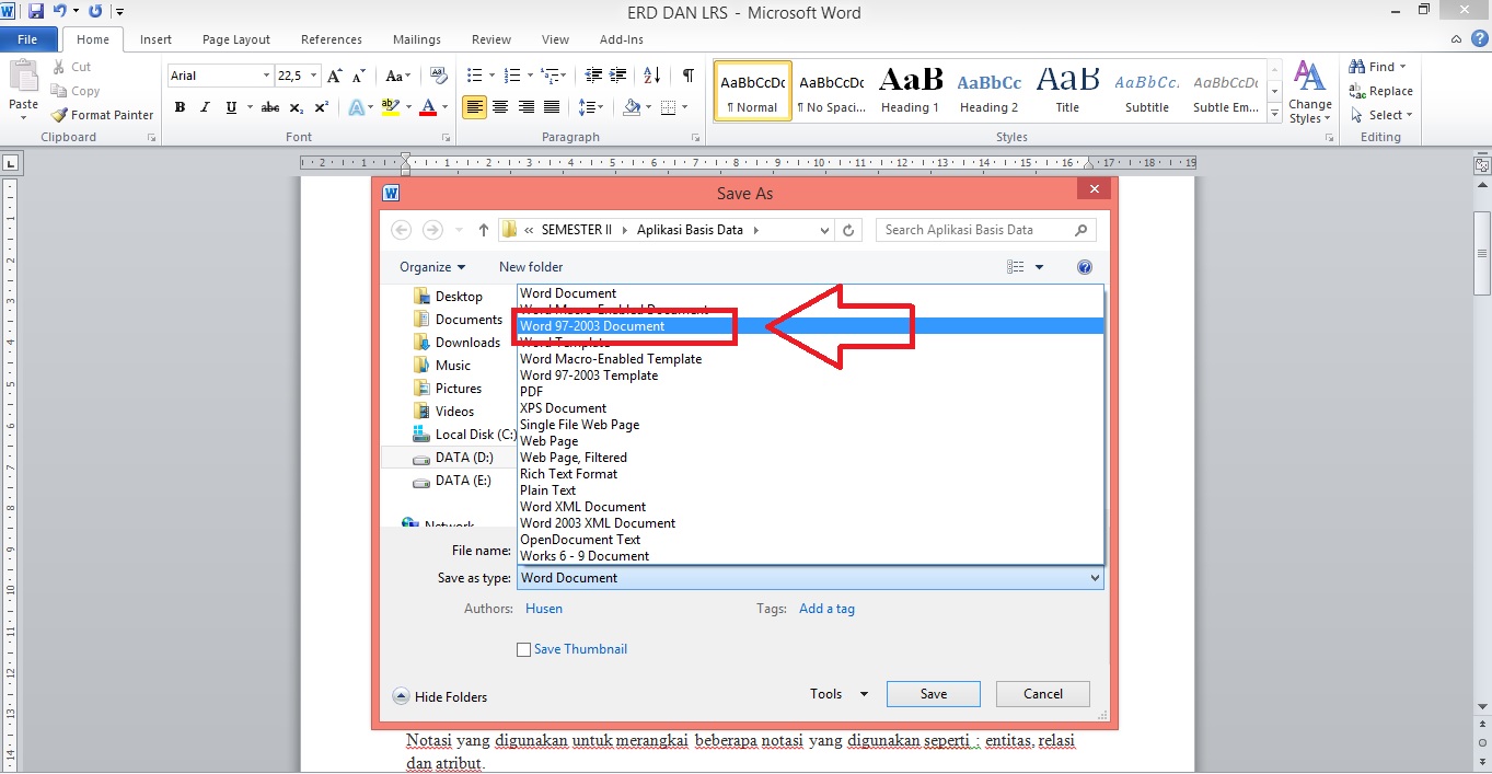 Cara Microsoft Word 2010 Tidak Berantakan Di Buka Microsoft Word 2007 ...