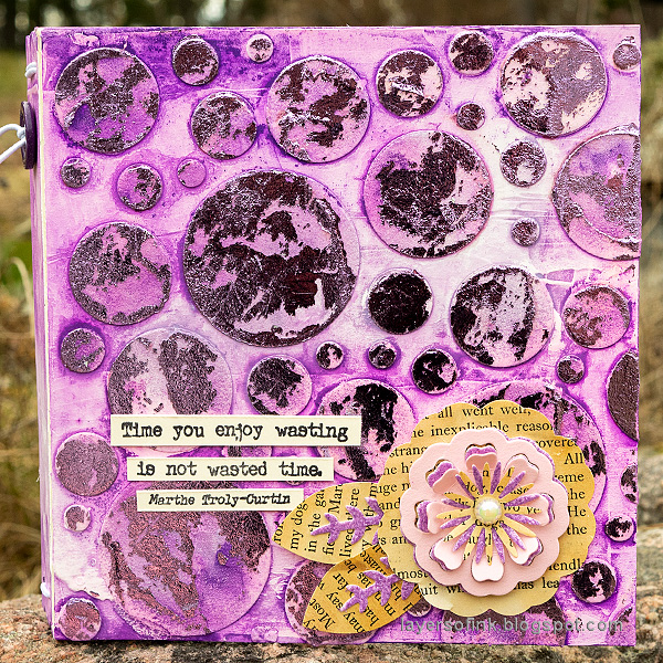 Layers of ink: Foiled Folio Journal Tutorial