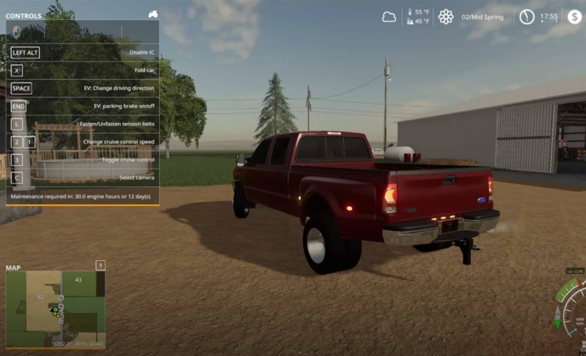 FS19 2003 Ford F350 6.0L Powerstroke v1.0 - FS 19 & 22 USA Mods Collection