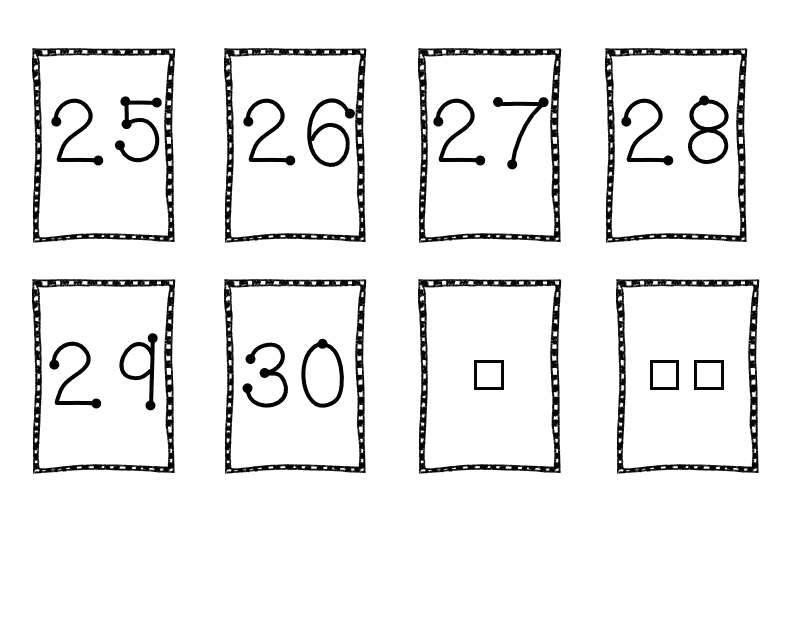 Lovely Literacy & More: Snowman Number Packet