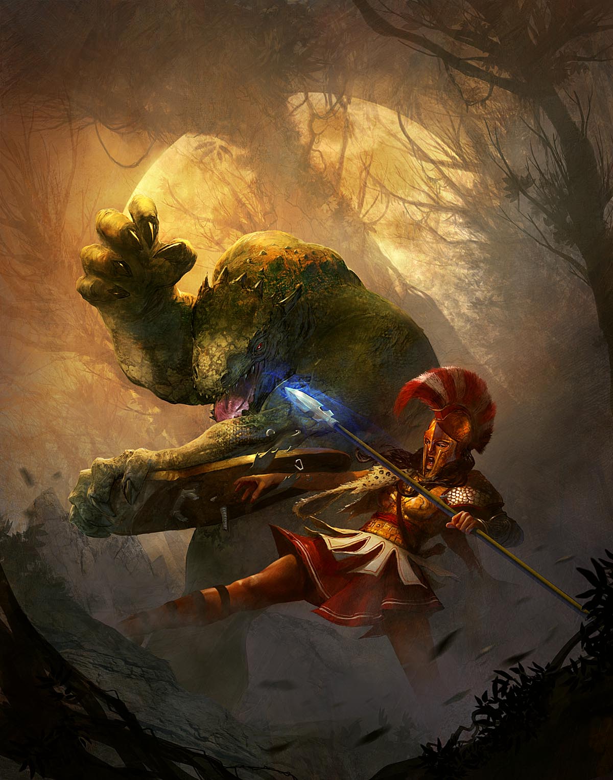 Akratic Wizardry: Cover Art for RuneQuest 6