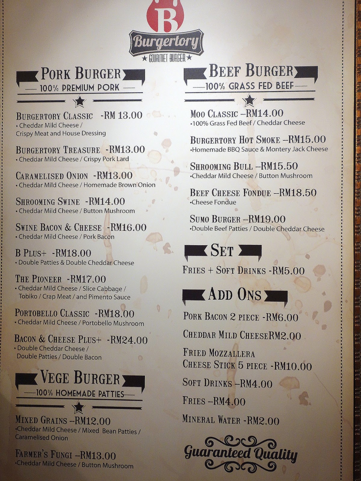 Eat Drink KL | Burgertory @ SS15 Subang Jaya