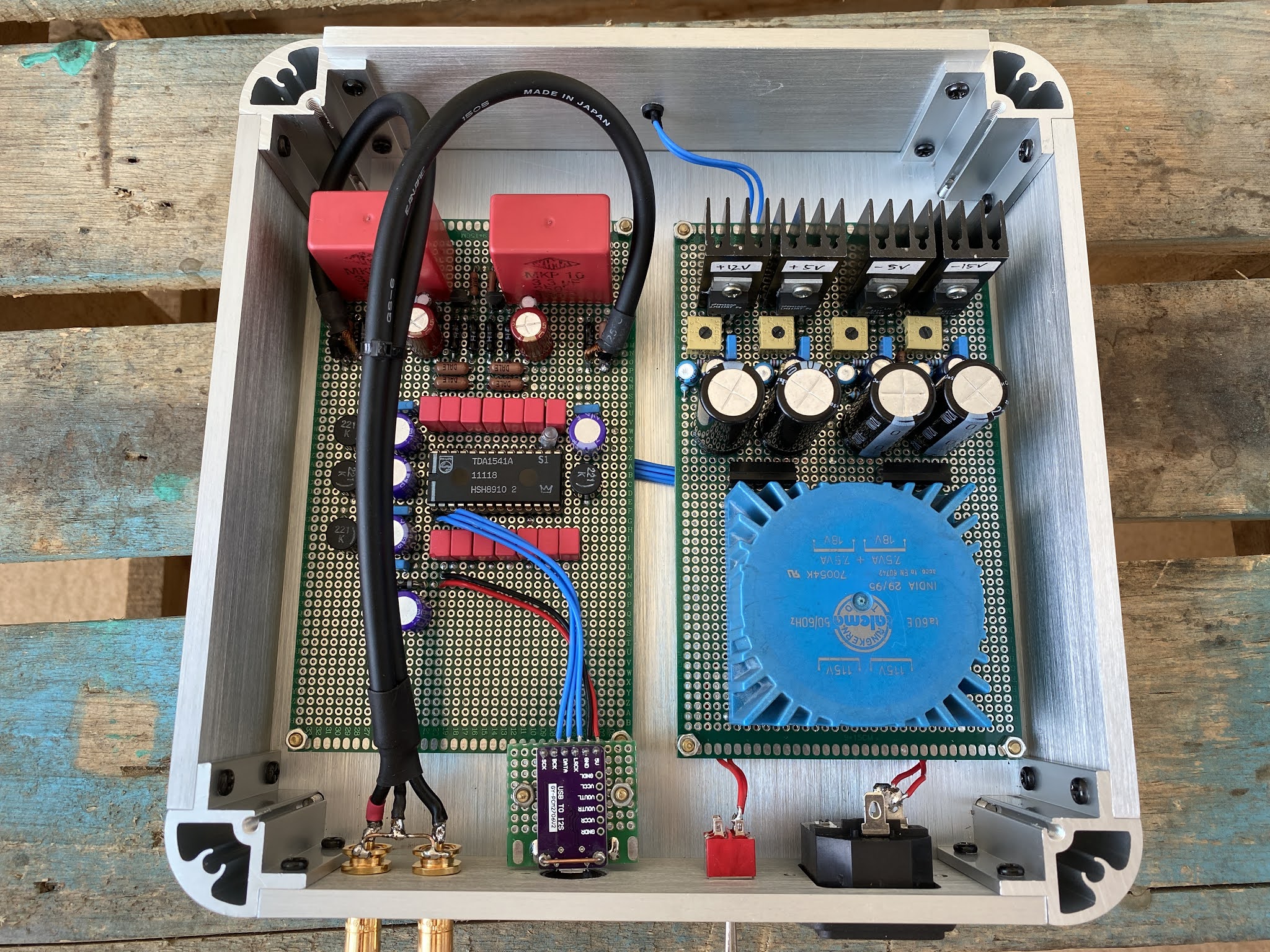 THE ORRONOCO AUDIO DIY: DIY TDA1541 USB DAC (Part 3) With Op-amps ...