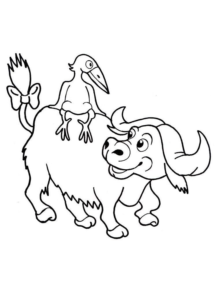 beautiful animals coloring page part 6