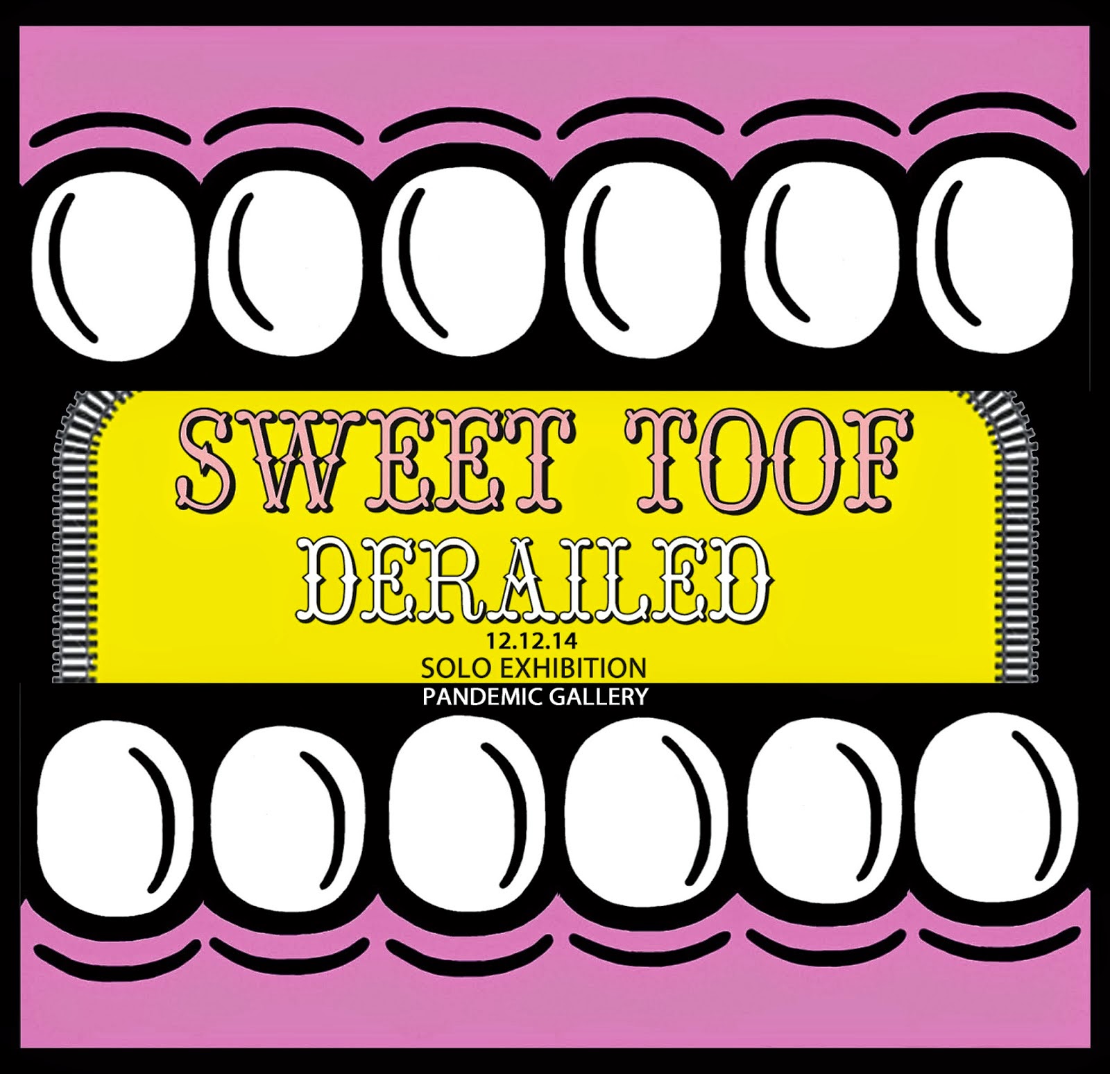 artbleat: SWEET TOOF: NEON VAPOURS PRINT