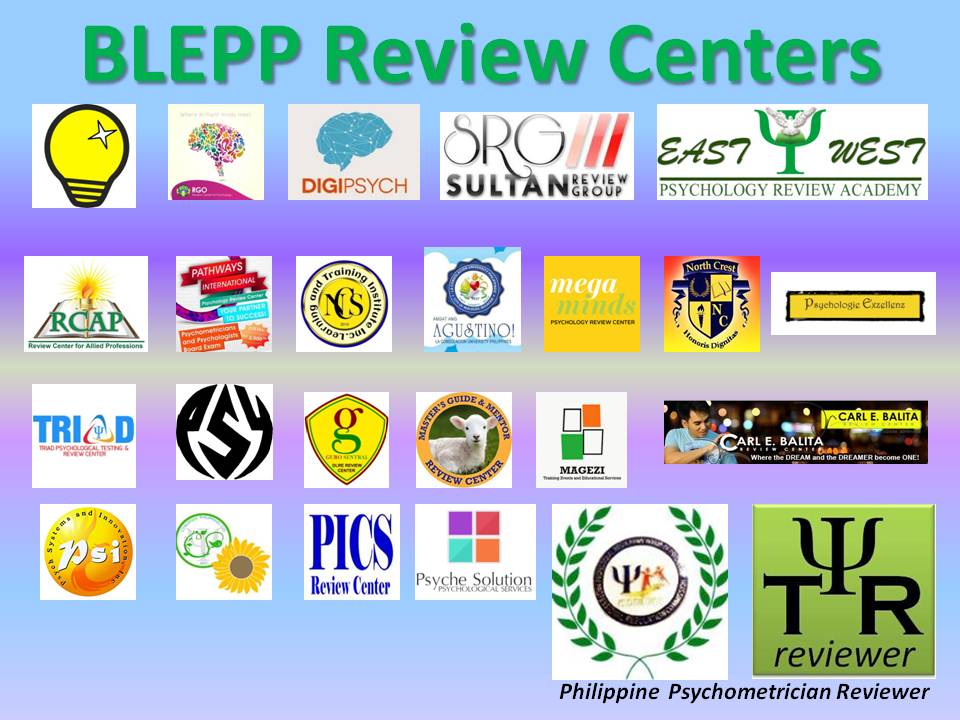 Philippine Psychometricians Licensure Exam Reviewer : Review Centers ...