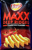 Lay's Maxx Deep Ridge Flaming Spicy Flavored Potato Chips