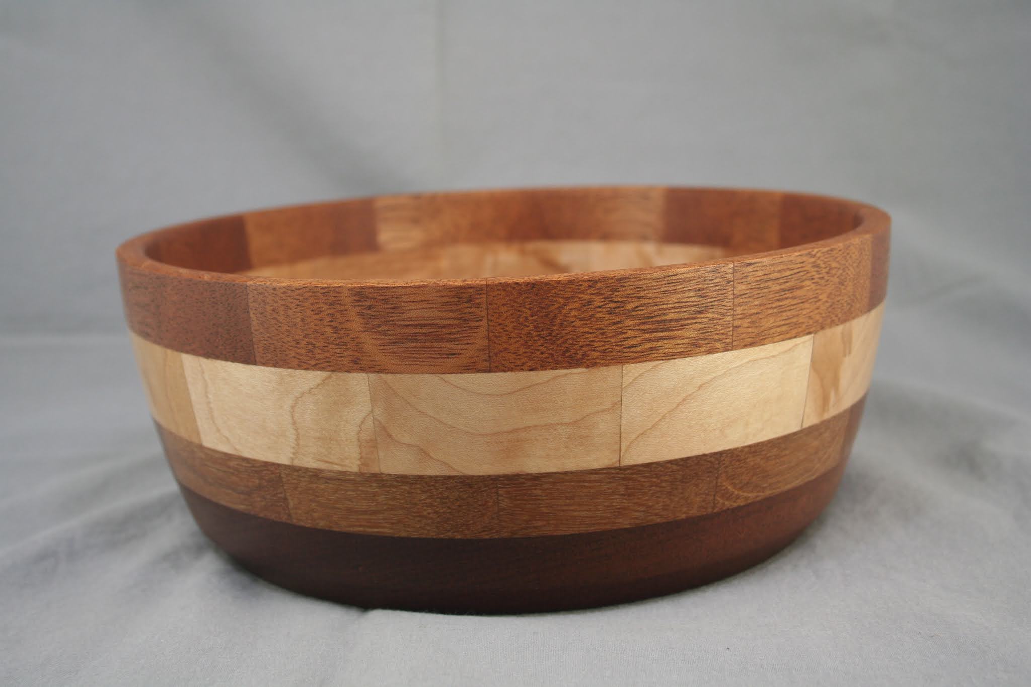 Scherer's Art Blog: 9 Inch Segmented Bowl