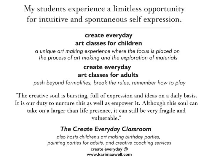 introducing...the create everyday classroom