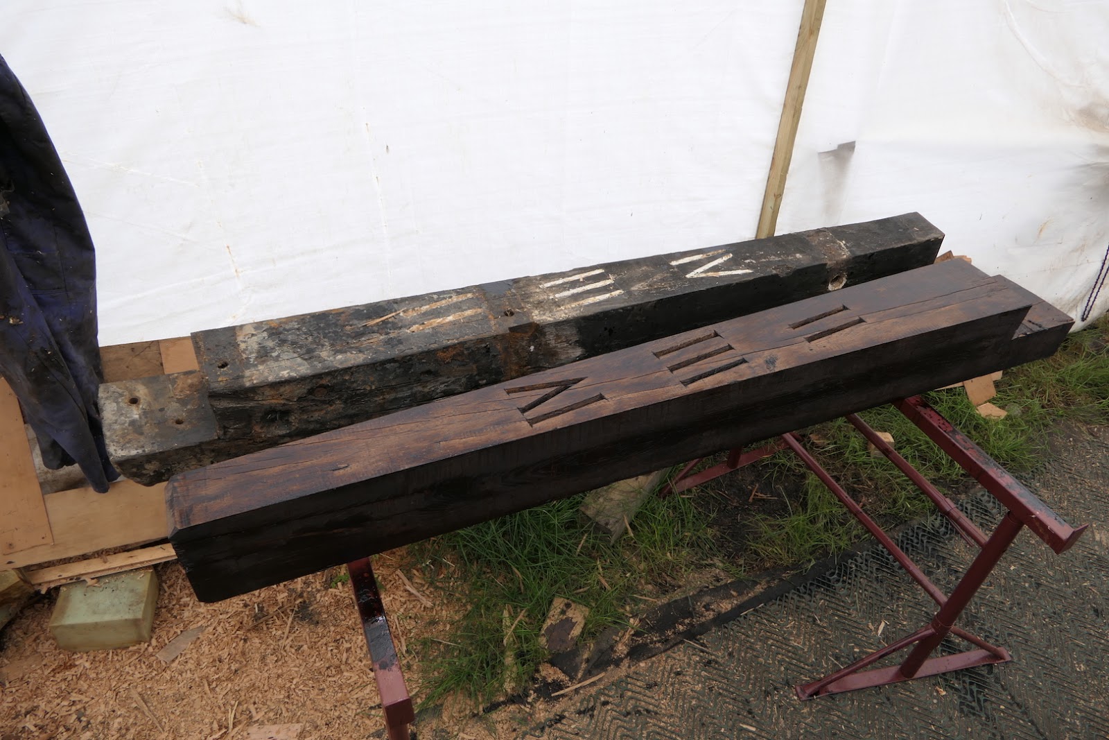 Shamrock (A Tamar Sailing Barge): Sternpost