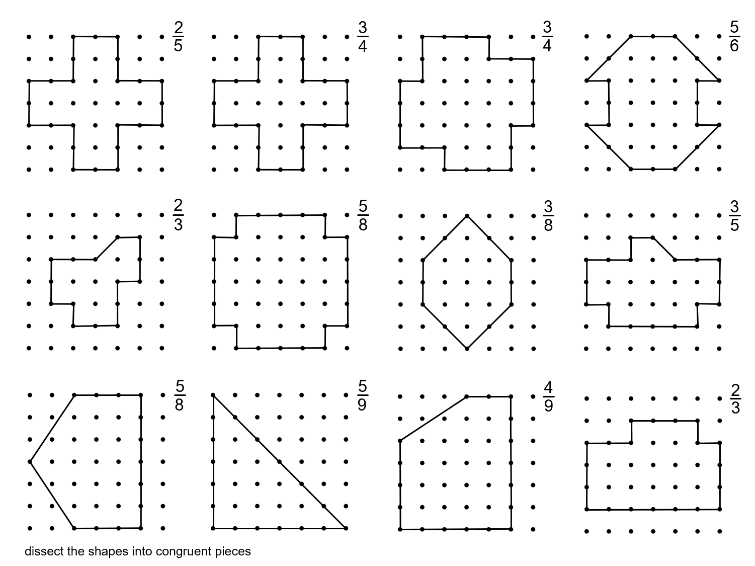 MEDIAN Don Steward mathematics teaching: fraction shading
