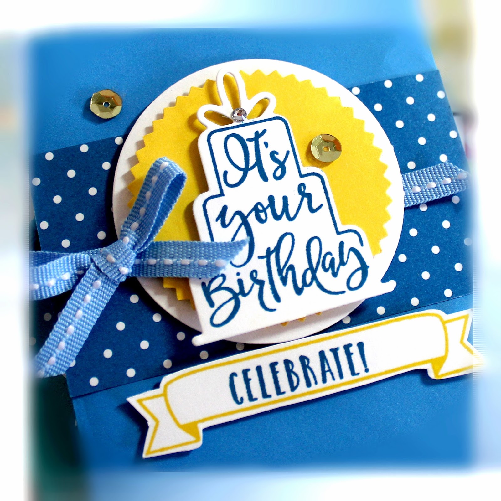 Me, My Stamps and I: Celebration Time