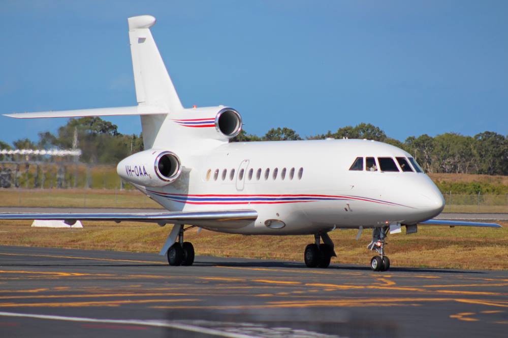 Central Queensland Plane Spotting: Shortstop Jet Charter Dassault ...